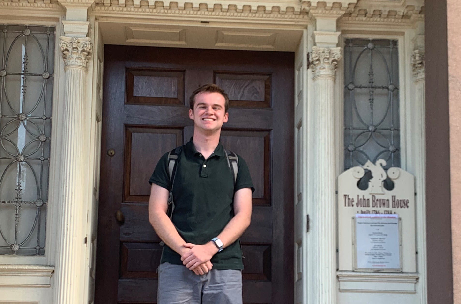 Sean Gray ’21, publishes two articles through the Rhode Island ...
