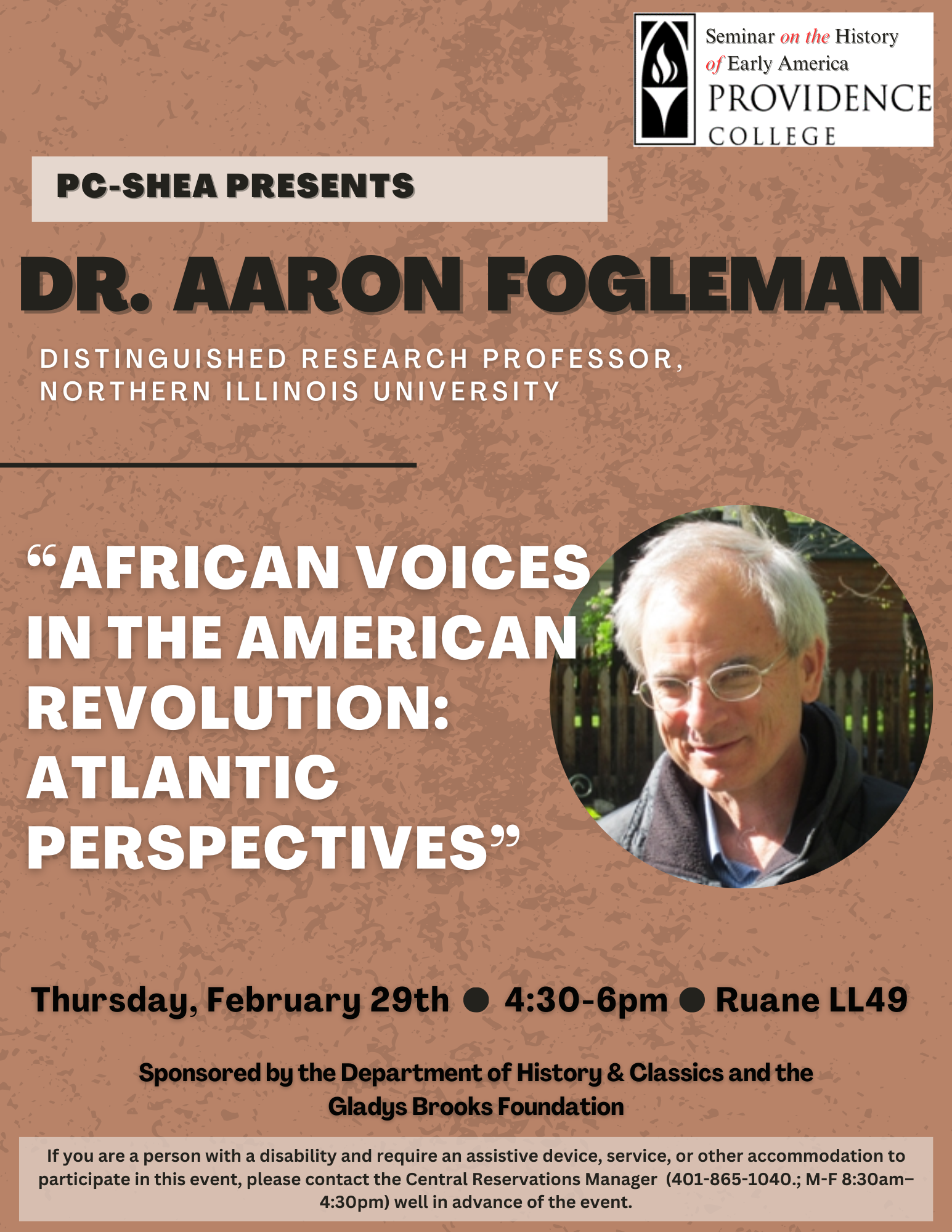 Providence College Seminar on the History of Early America | History ...